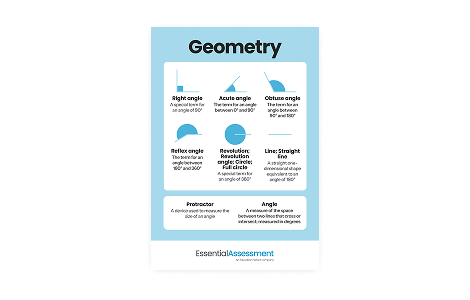 Essential Math Vocabulary Posters for the Classroom